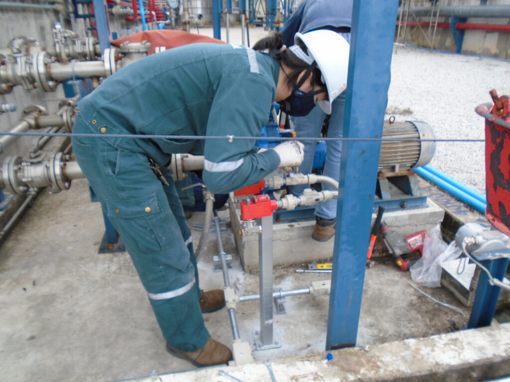 Scully Grounding Tank Methanol SWC - PSTK Service Co.,Ltd.