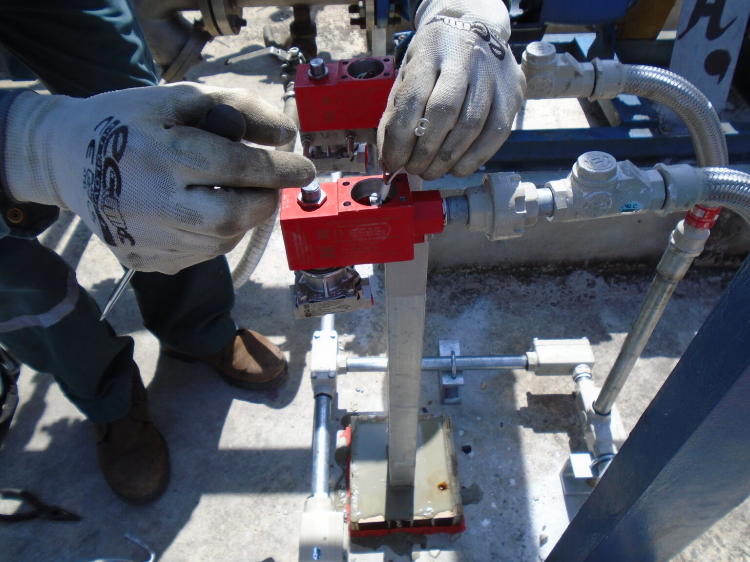 Scully Grounding Tank Methanol SWC - PSTK Service Co.,Ltd.