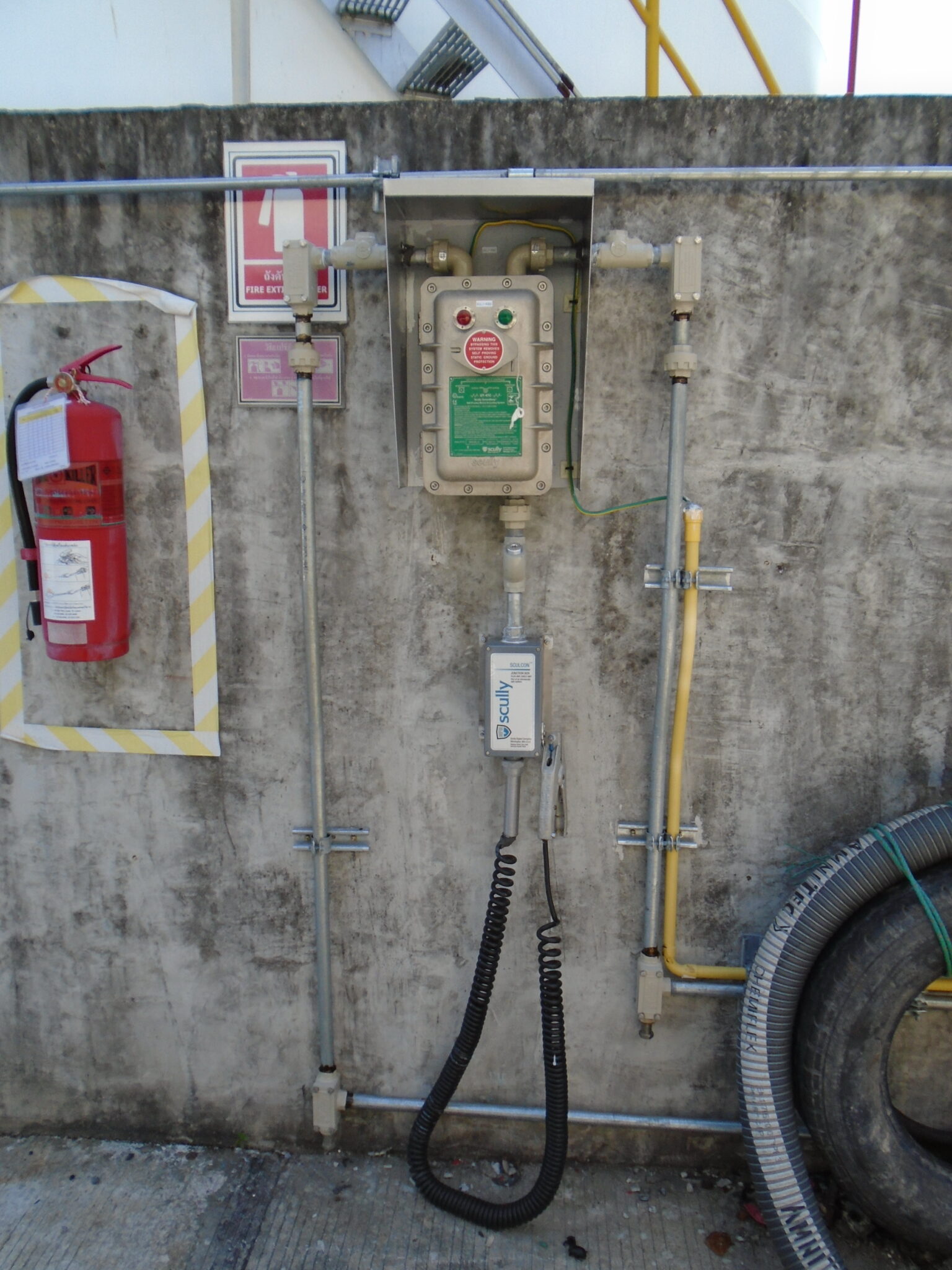 Scully Grounding Tank Methanol SWC - PSTK Service Co.,Ltd.